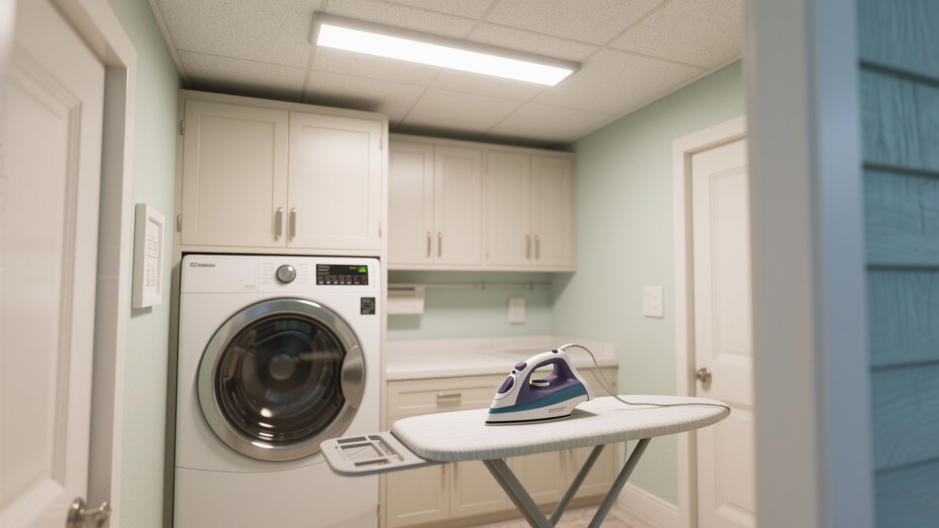 Laundry Room LED Light Fixtures — 5 Pro Ideas