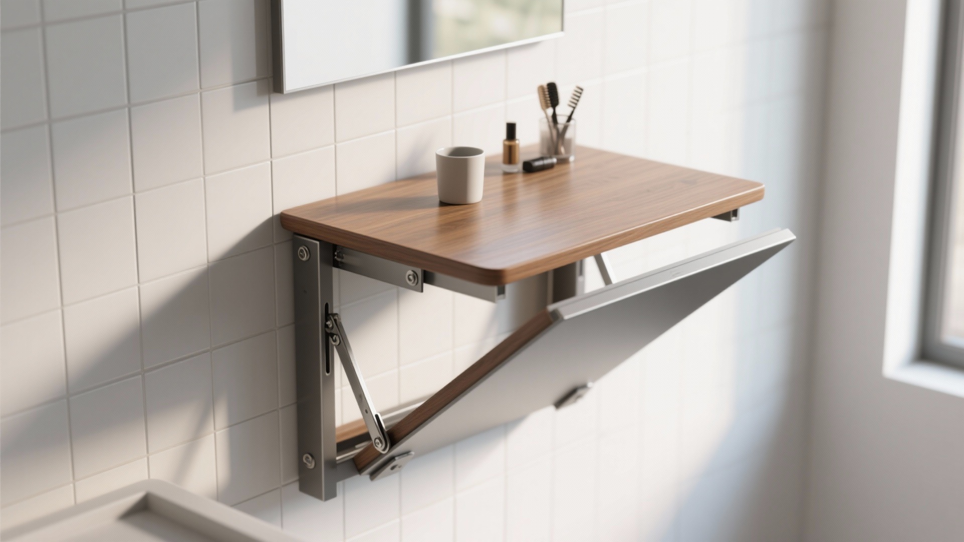 Bathroom Too Small? 5 Small Bathroom Table Ideas That Fit