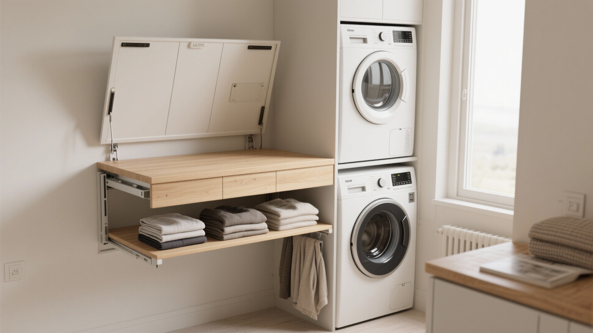 Laundry Room Ideas with Stackables: 5 Small-Space Tips
