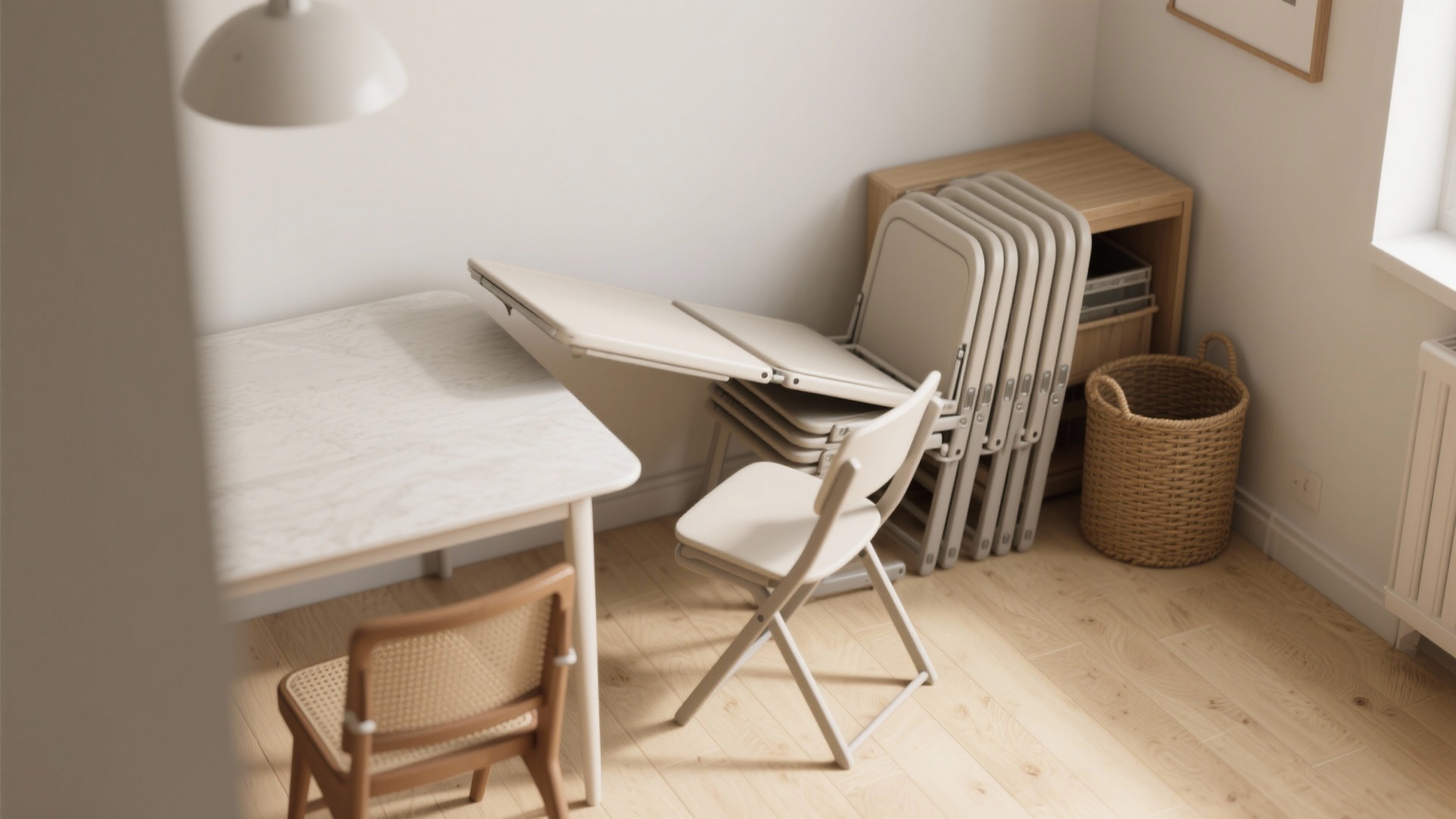 Small Dining Room Too Tight? 5 Space-Saving Chairs