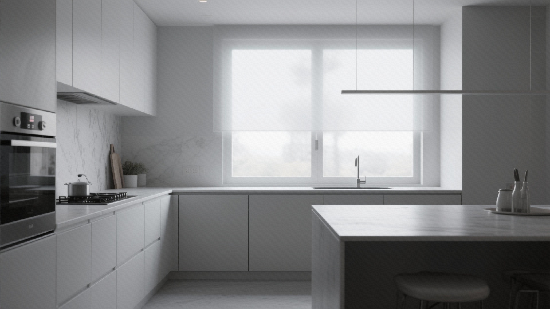 Kitchen Window Treatments for Greasy, Bright Kitchens: 10 Fixes