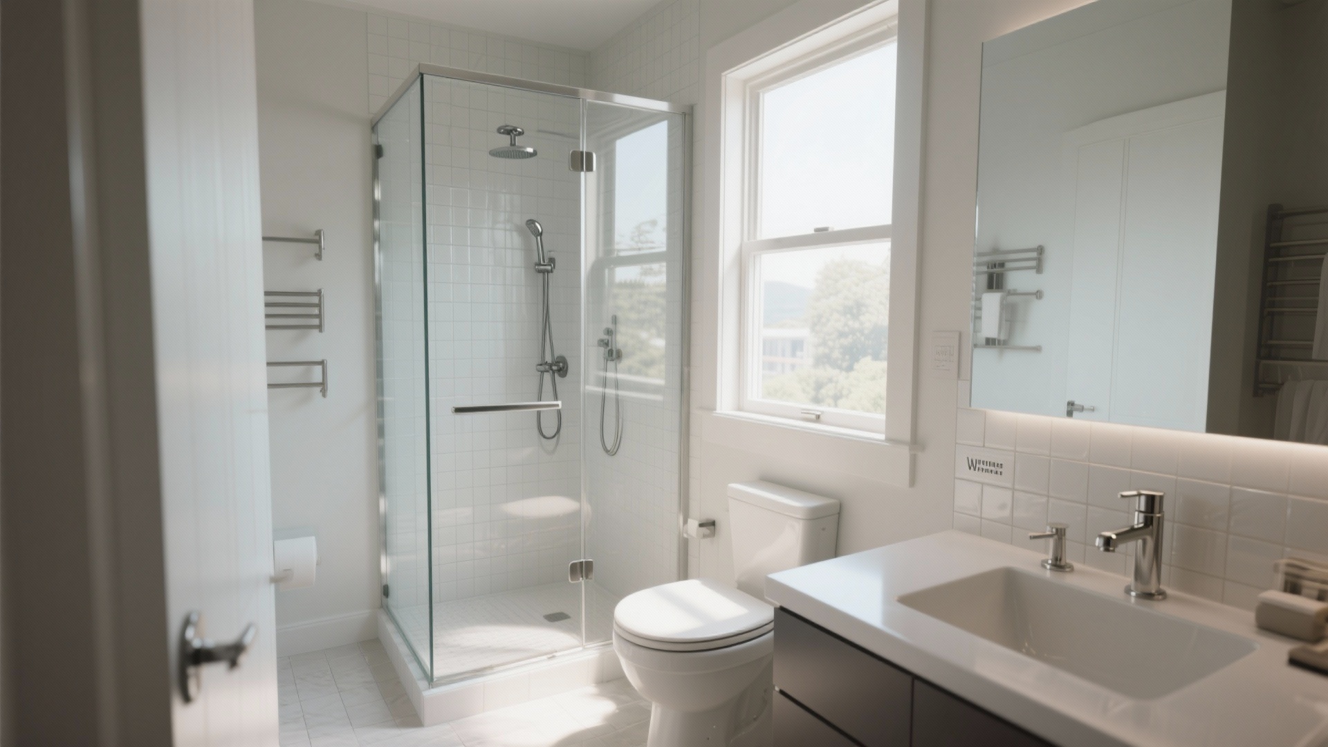 10 Master Bathroom Ideas for a 10x7 Shower-Only Space