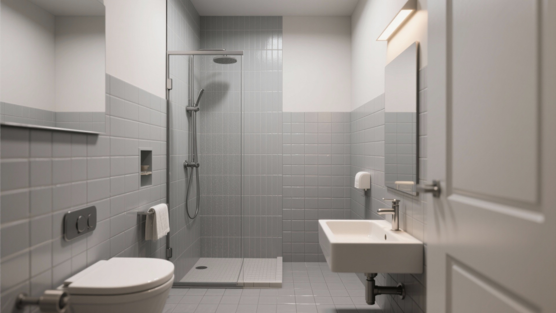 Bathroom Gray Subway Tile: 5 Ideas