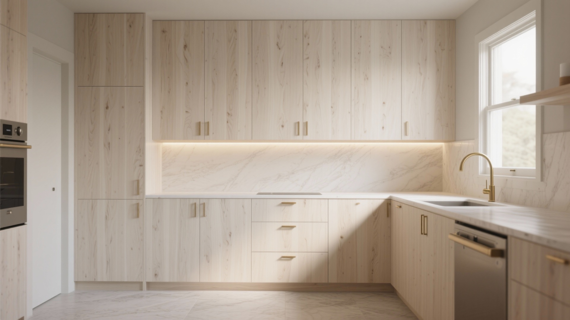 Rift Sawn White Oak Kitchen Cabinets — 5 Ideas