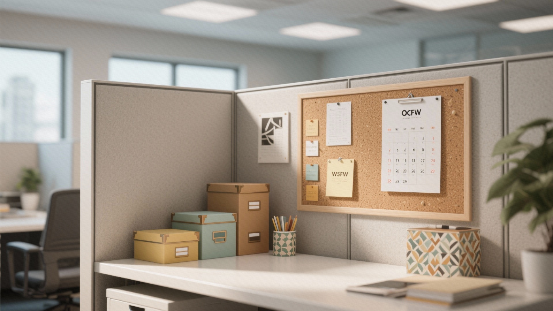 Cubicle Feels Boring? 10 Office Cubicle Decoration Ideas