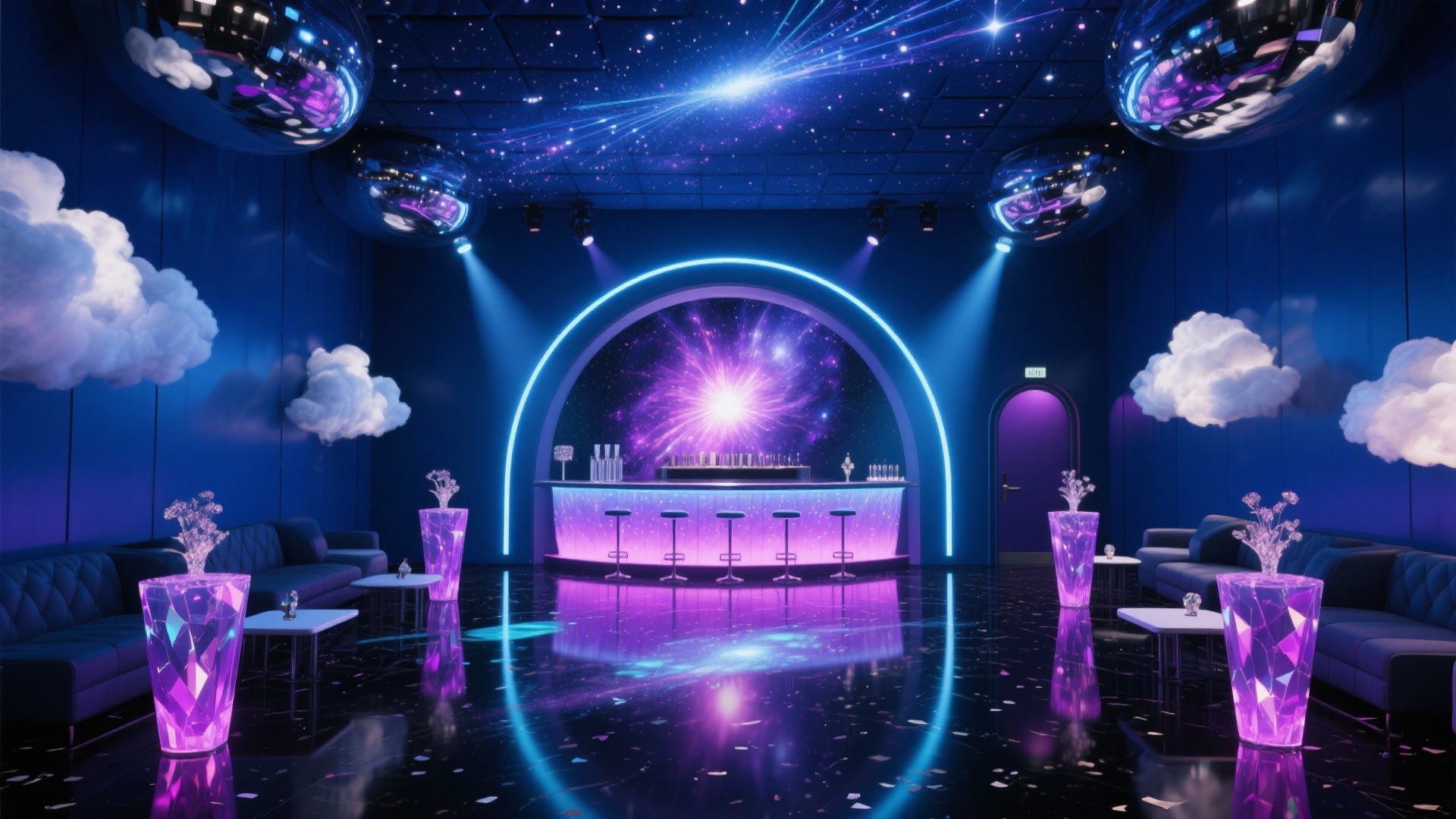 Galaxy Party Hall Design Ideas for a Dazzling Event Space