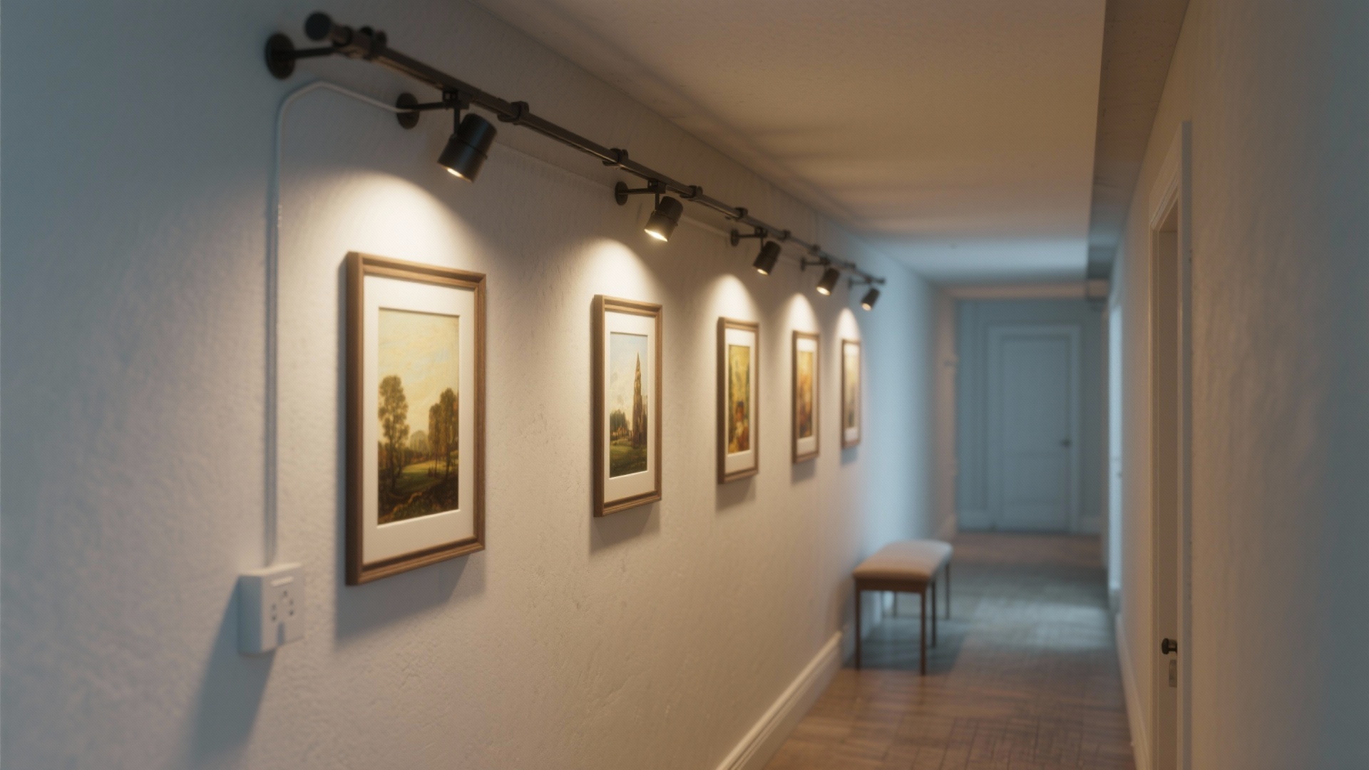 Small Room Still Feels Dark? Try a Wall Light Track