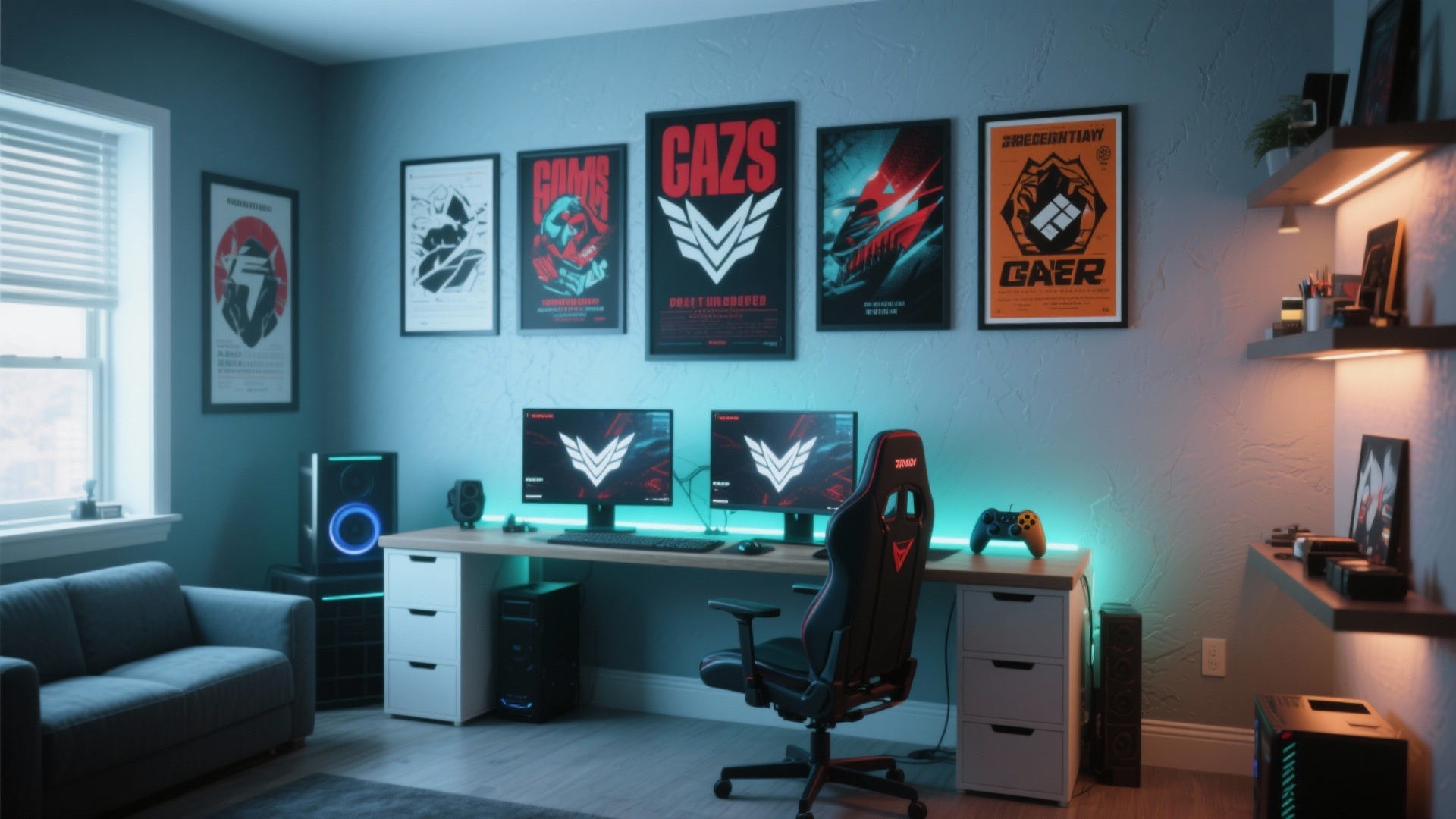 Game Room Posters: Boost Your Space with Creative Wall Art