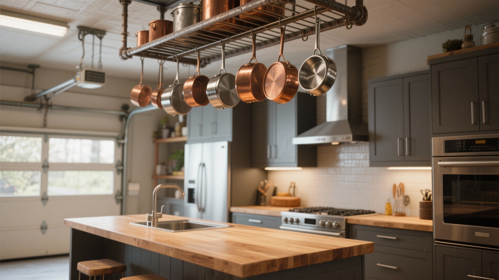 10 Small Kitchen in Garage Ideas