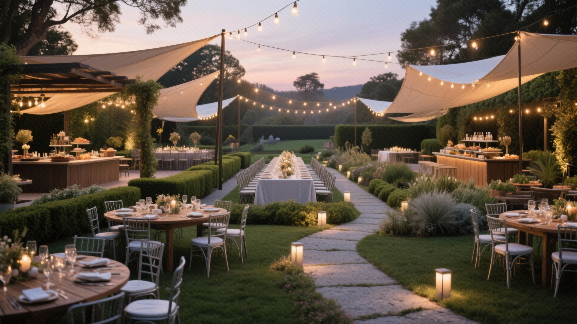 Garden Banquet Hall Design: Transforming Outdoor Events