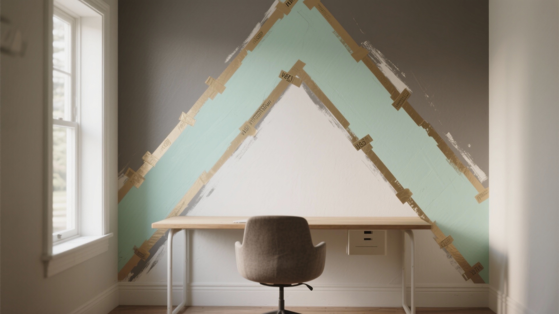 5 wall painting design brush ideas for small spaces