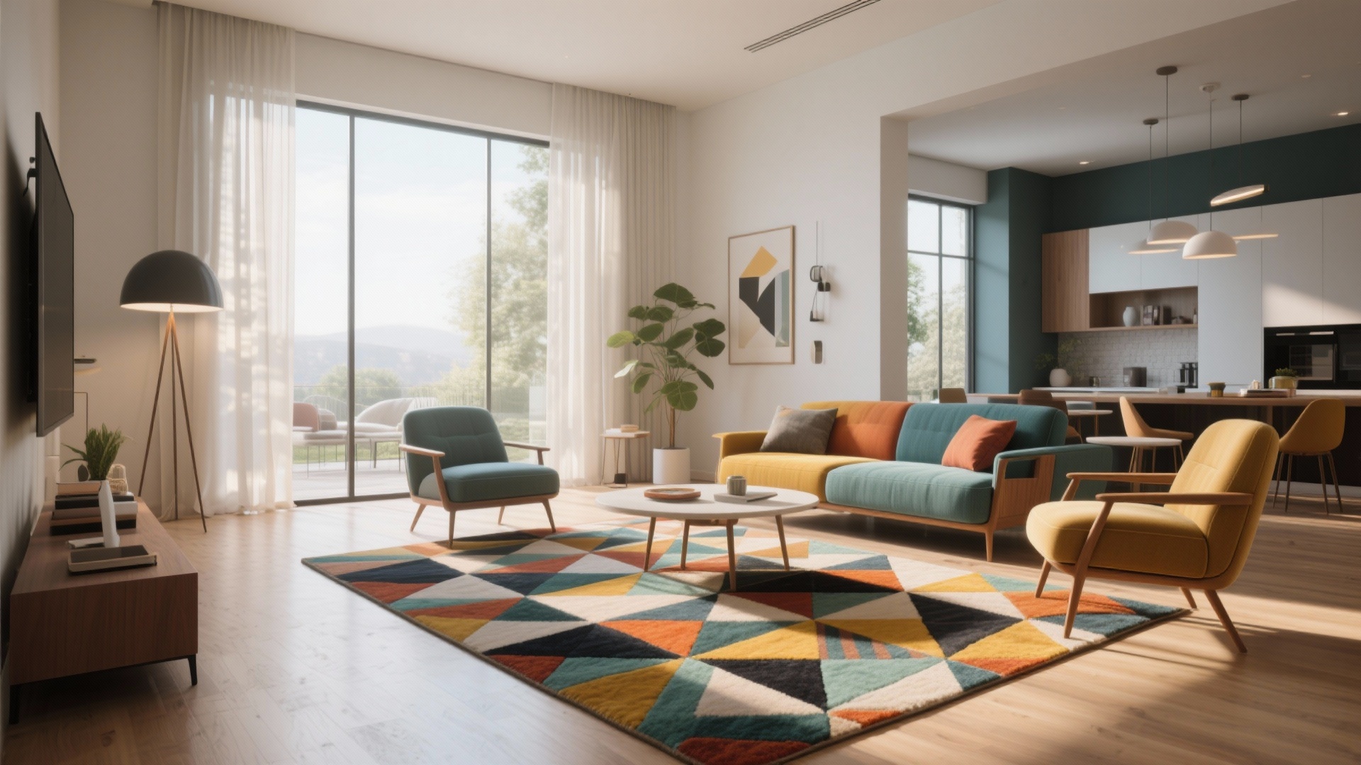 10 Rug Ideas for a 14x12 Living Room