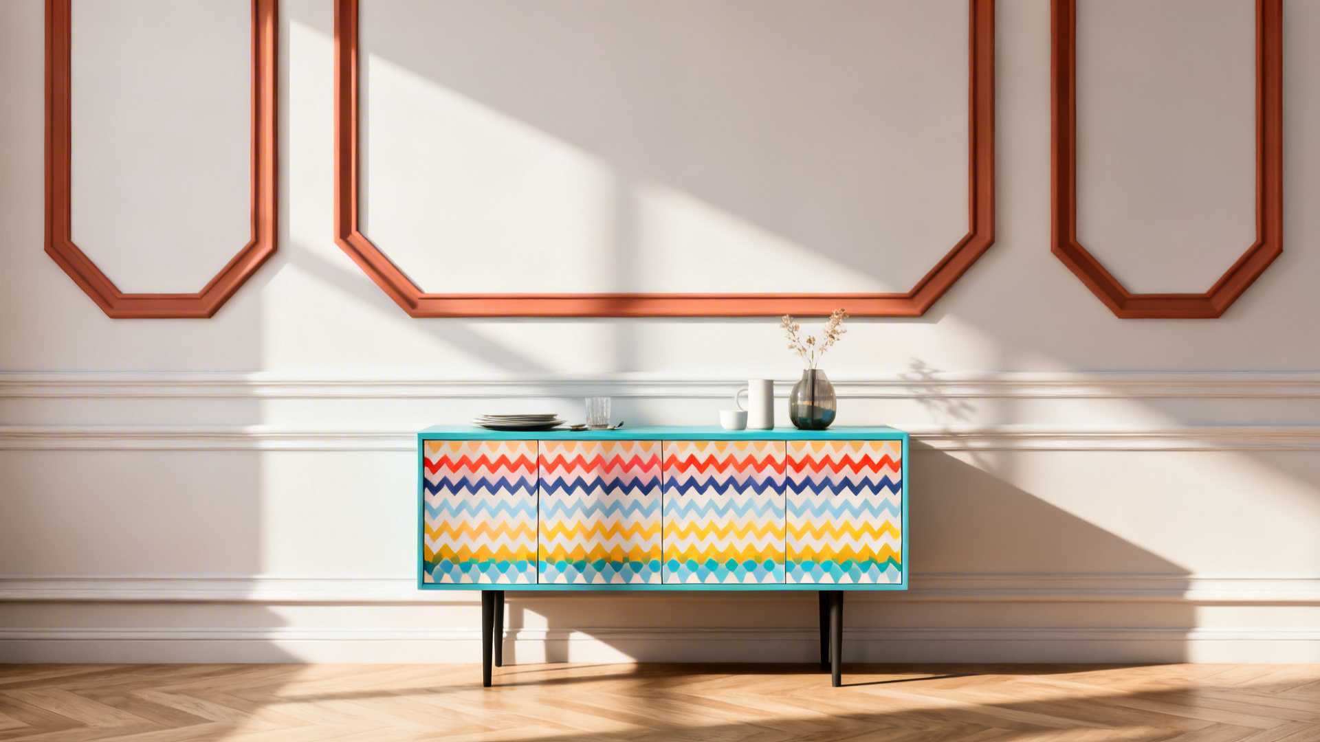 Small Dining Room Trim Ideas to Fix Flat, Cramped Walls