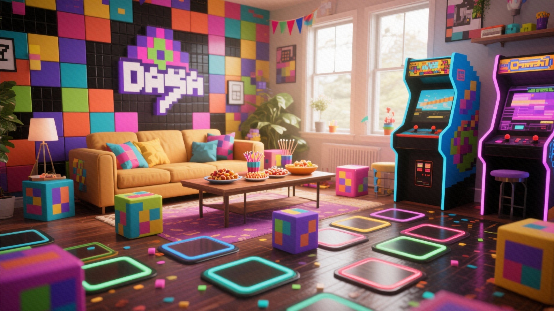 5 Geometry Dash Birthday Decor Ideas You’ll Love