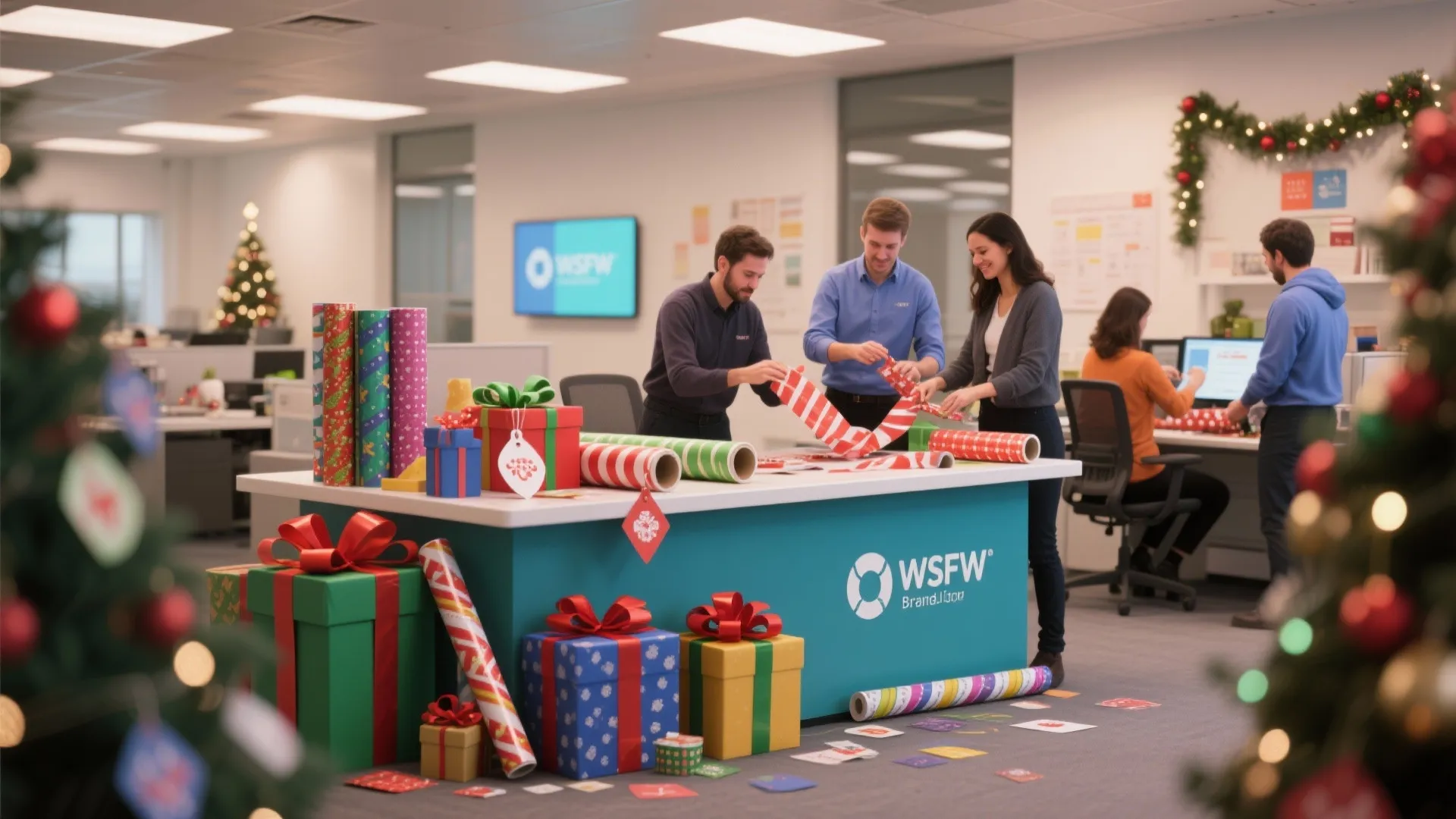 10 Santa’s Workshop Ideas for Office Decor