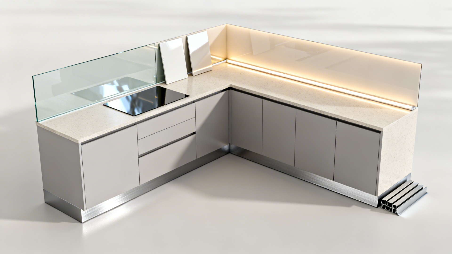 Cramped Kitchen? U Shaped Kitchen Designs with Island