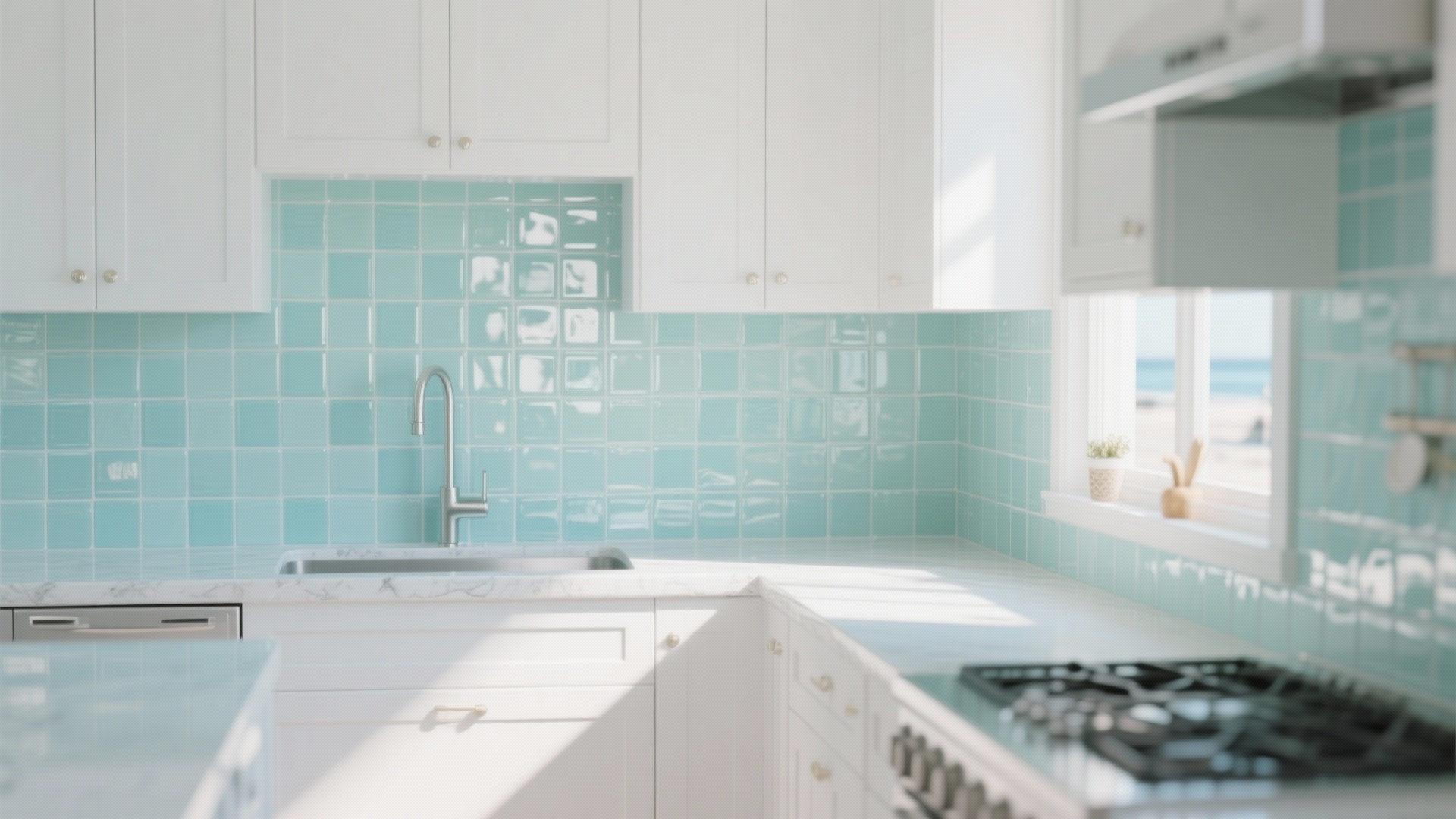10 Kitchen Backsplash Tile Ideas with White Cabinets