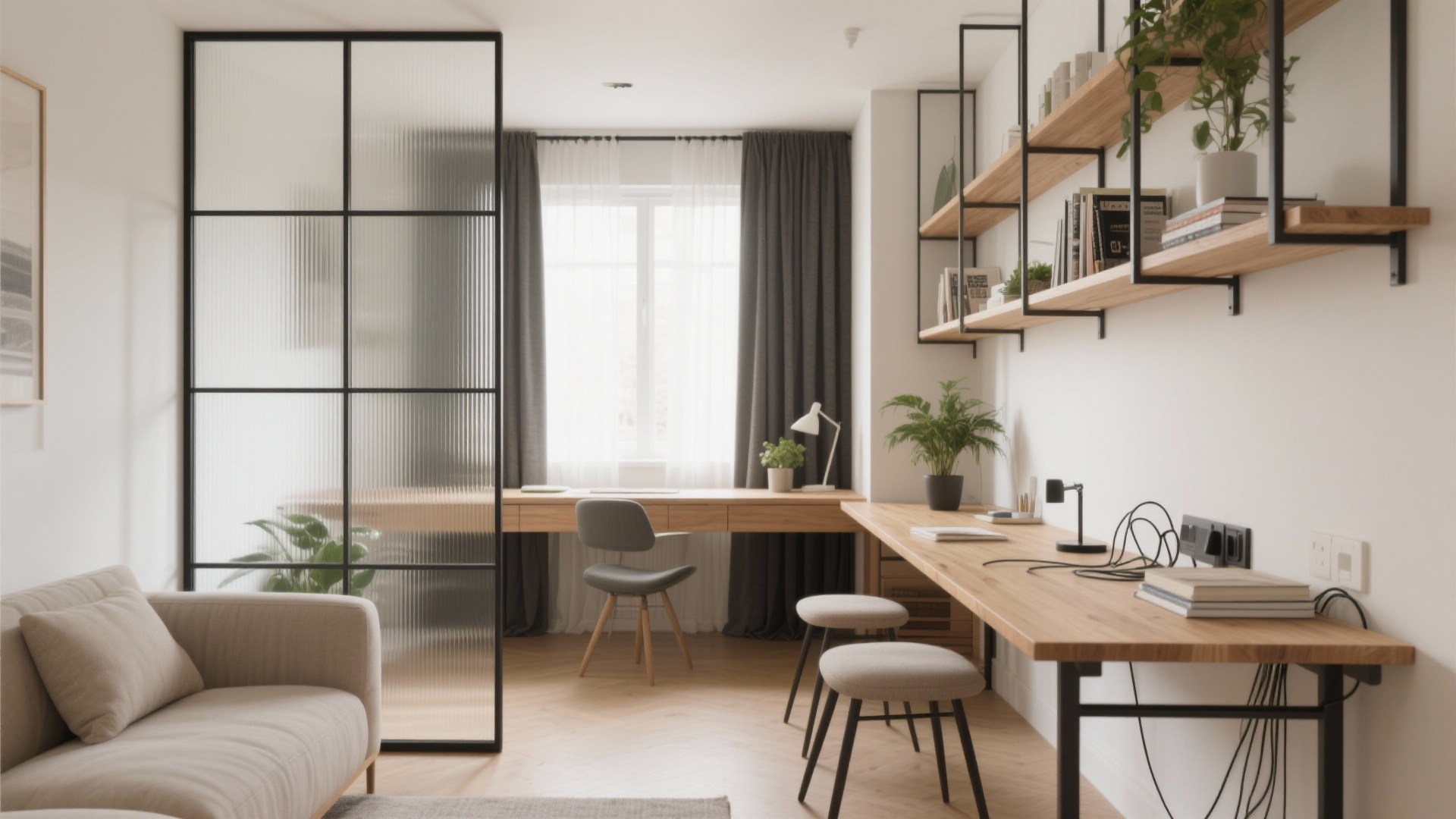 5 Smart Study Table in Living Room Ideas