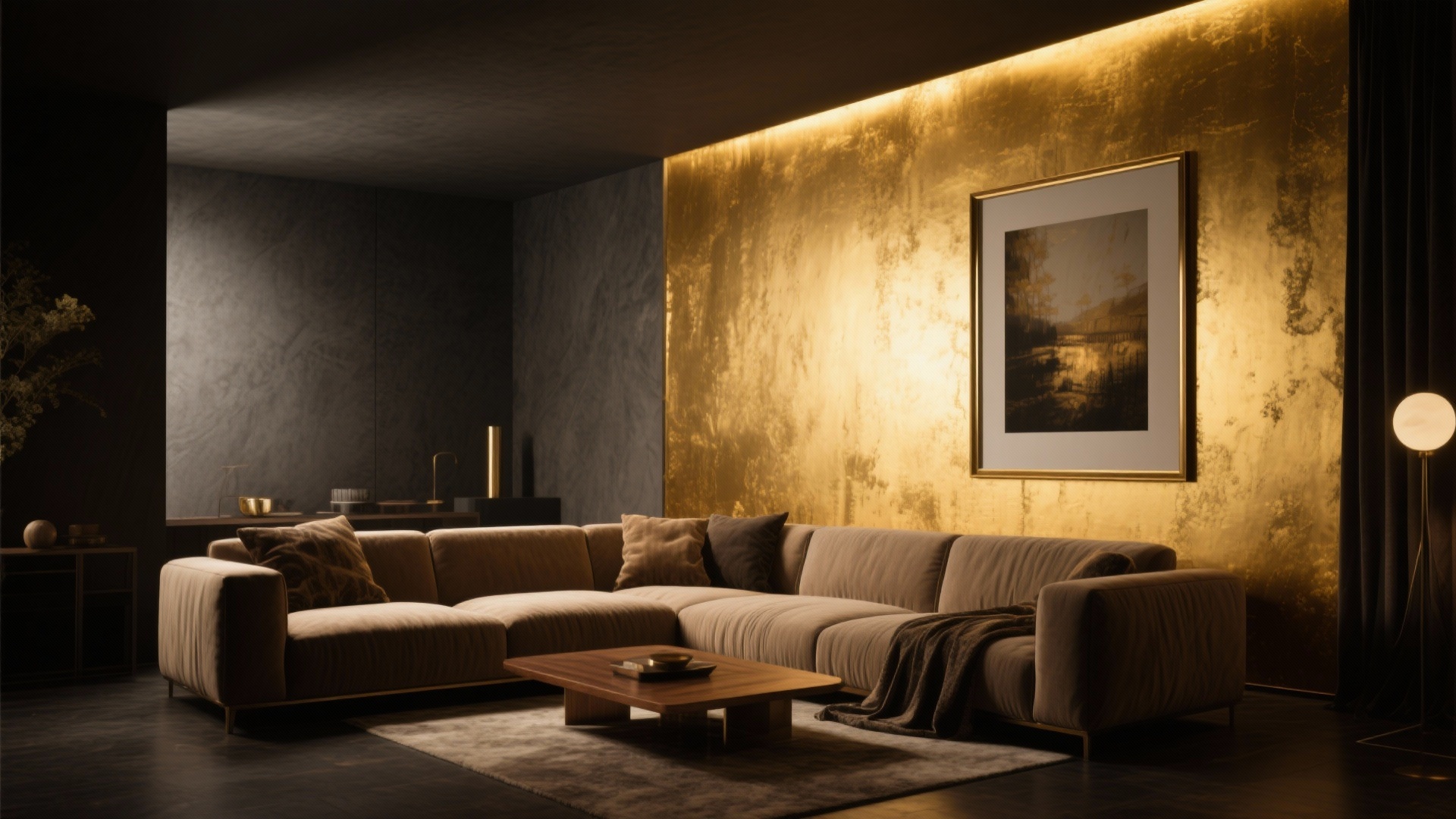 Gold Painted Walls Too Bold? 5 Balanced Ideas That Work
