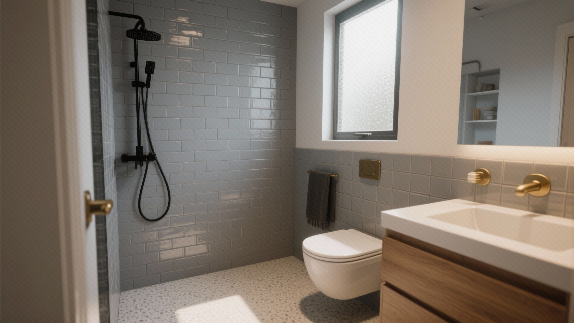 Gray Subway Tile Bathroom Ideas — 5 Inspirations