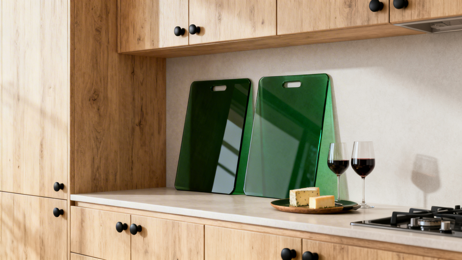 5 Kitchen Glass Cutting Boards Decorative Ideas