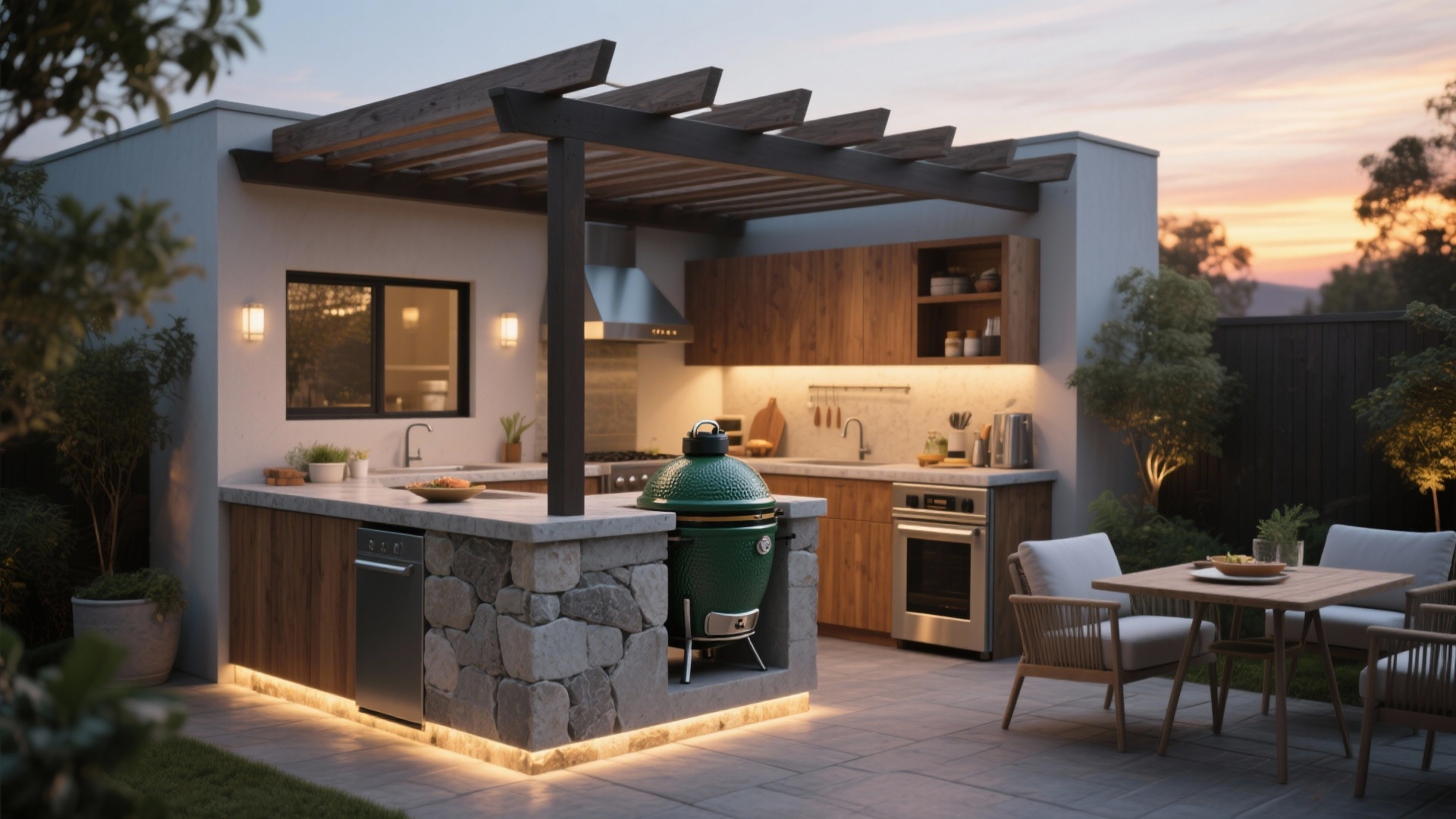 Outdoor Kitchen Green Egg: 5 Design Inspirations