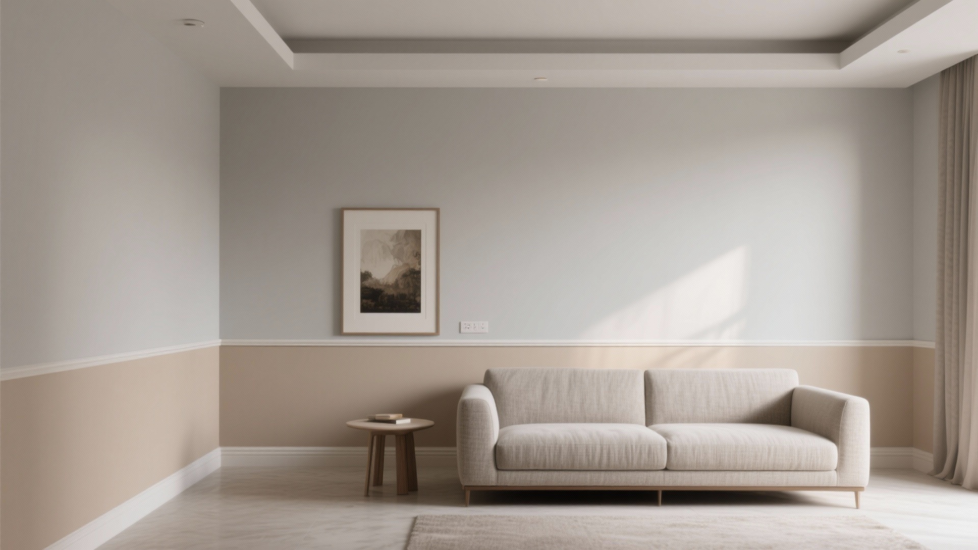 5 wall painting designs for living room in India