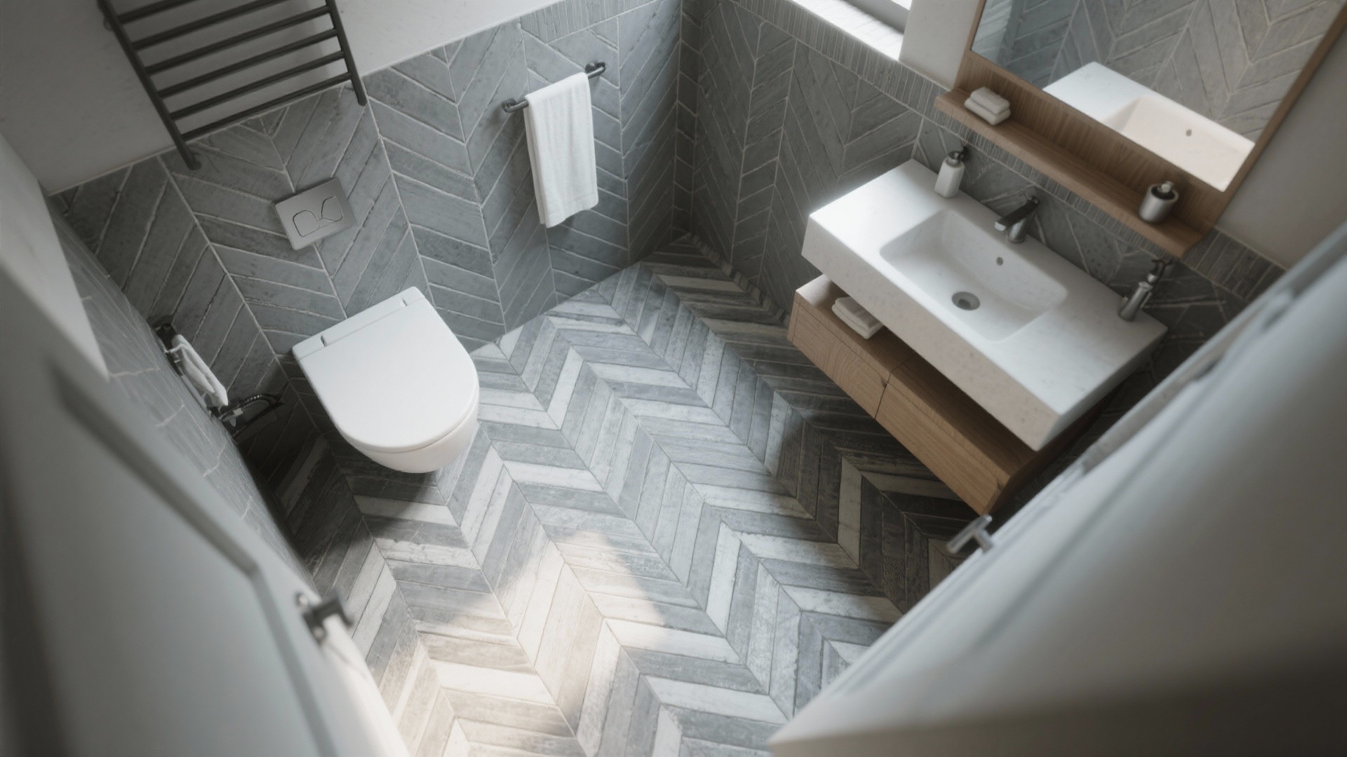 5 Creative Grey Bathroom Design Ideas