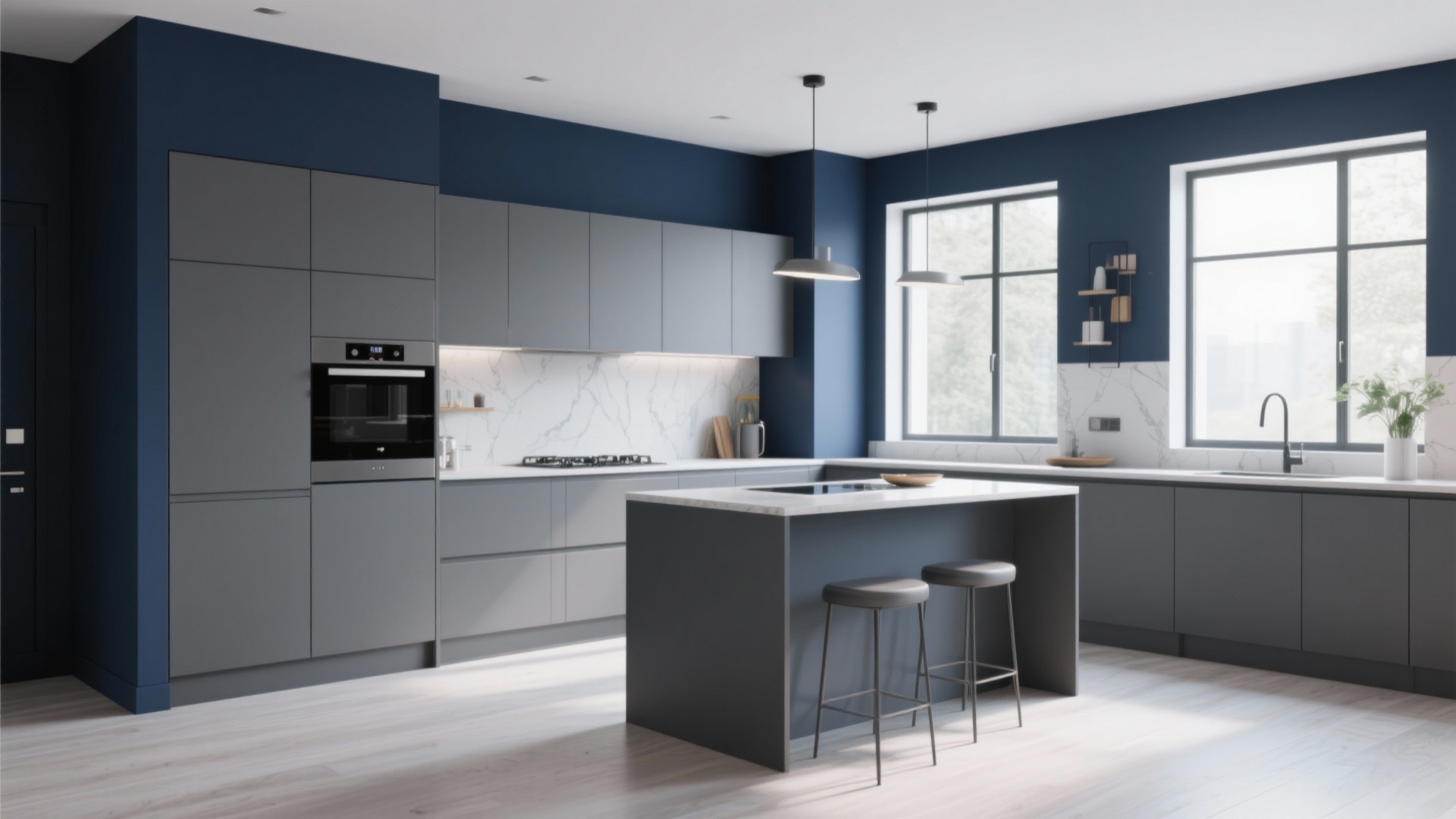 What Color Goes With Grey Kitchen Units? 10 Fixes