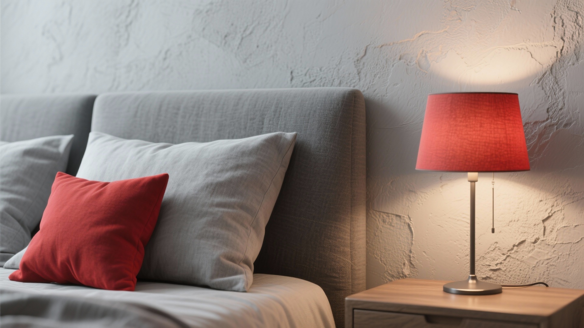 Grey and Red Bedroom: 5 Design Ideas