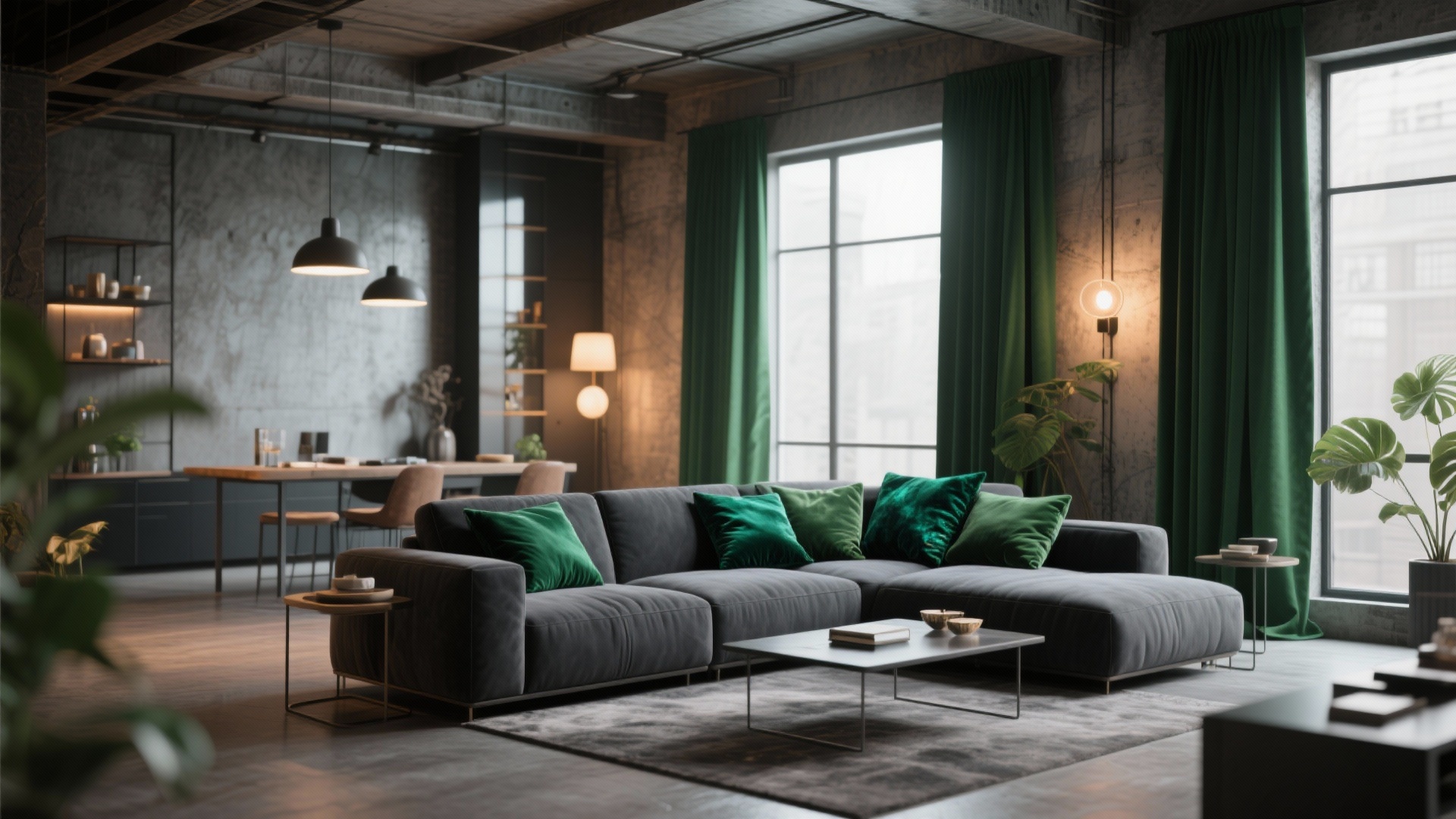 10 Dark Grey Sofa Living Room Ideas