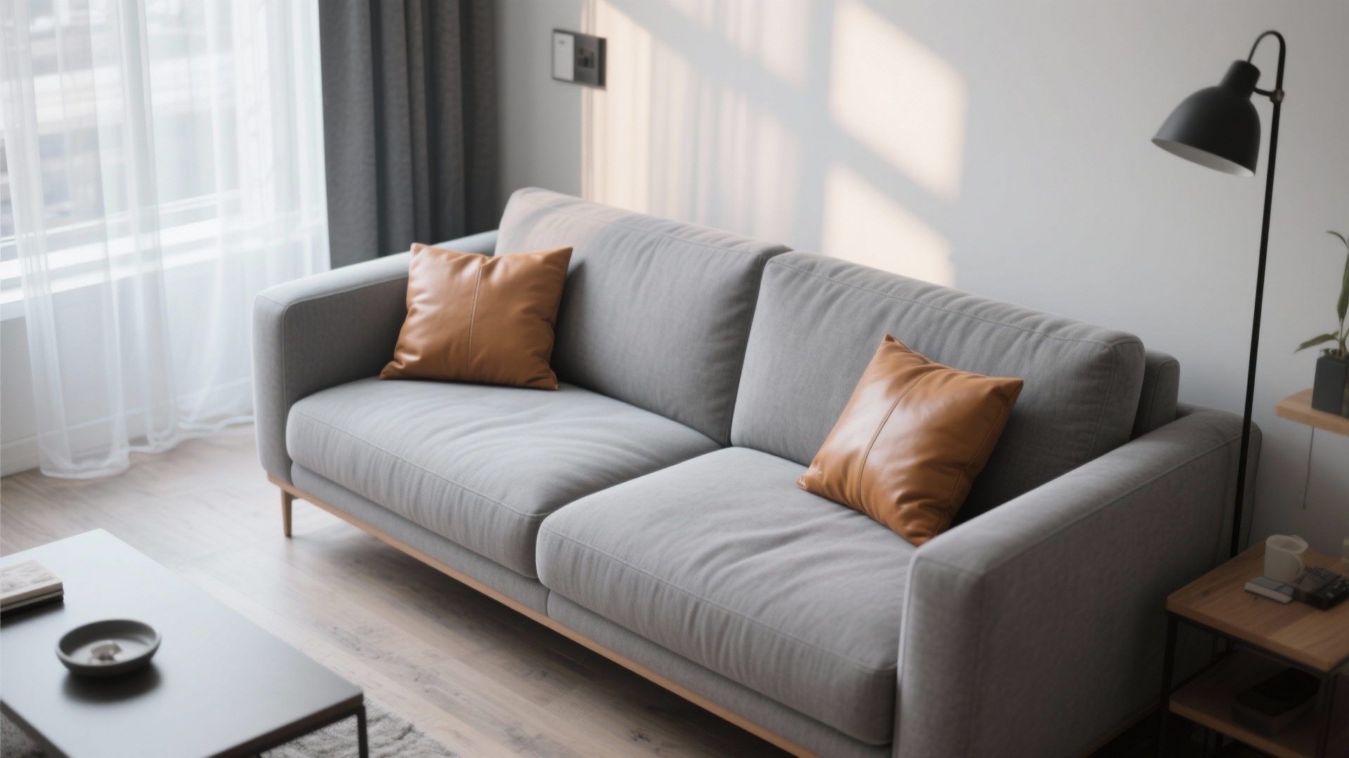 10 Grey and Tan Living Room Ideas