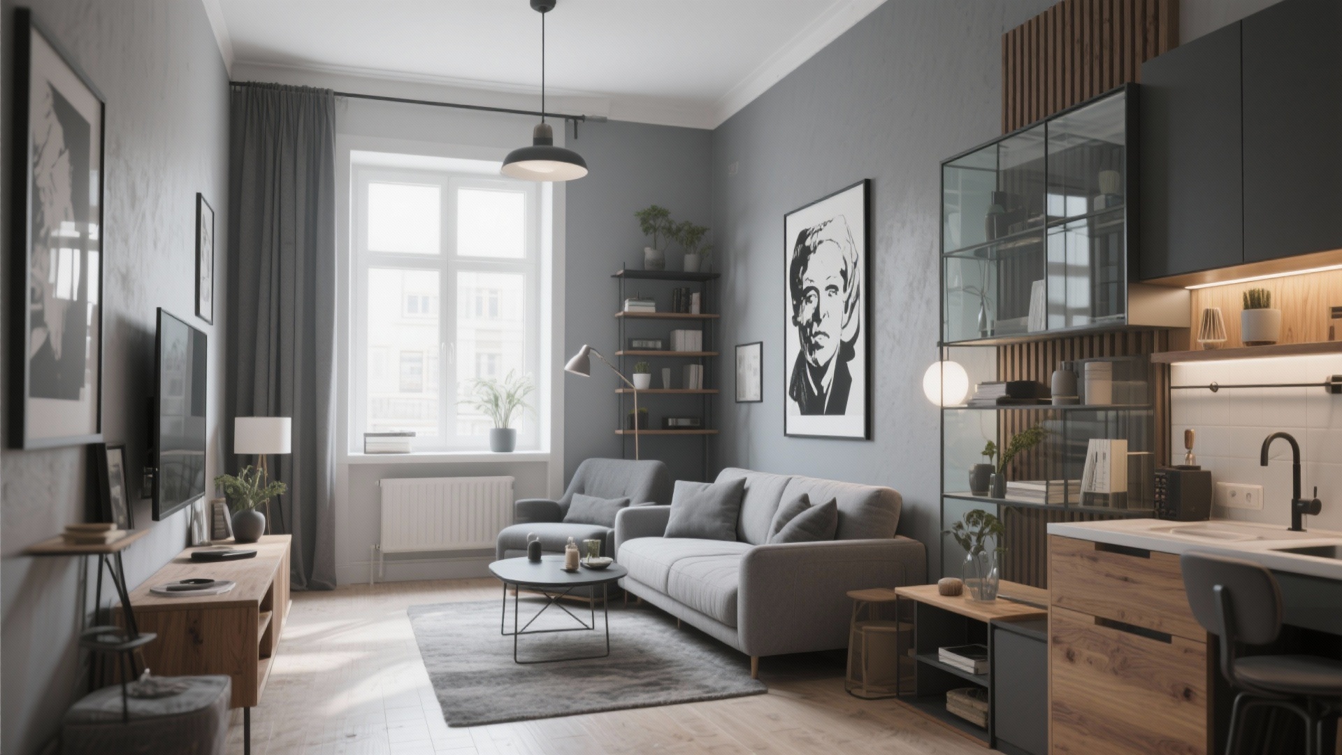 Grey Walls Feel Cold? 5 Grey Wall Paint Ideas That Add Depth