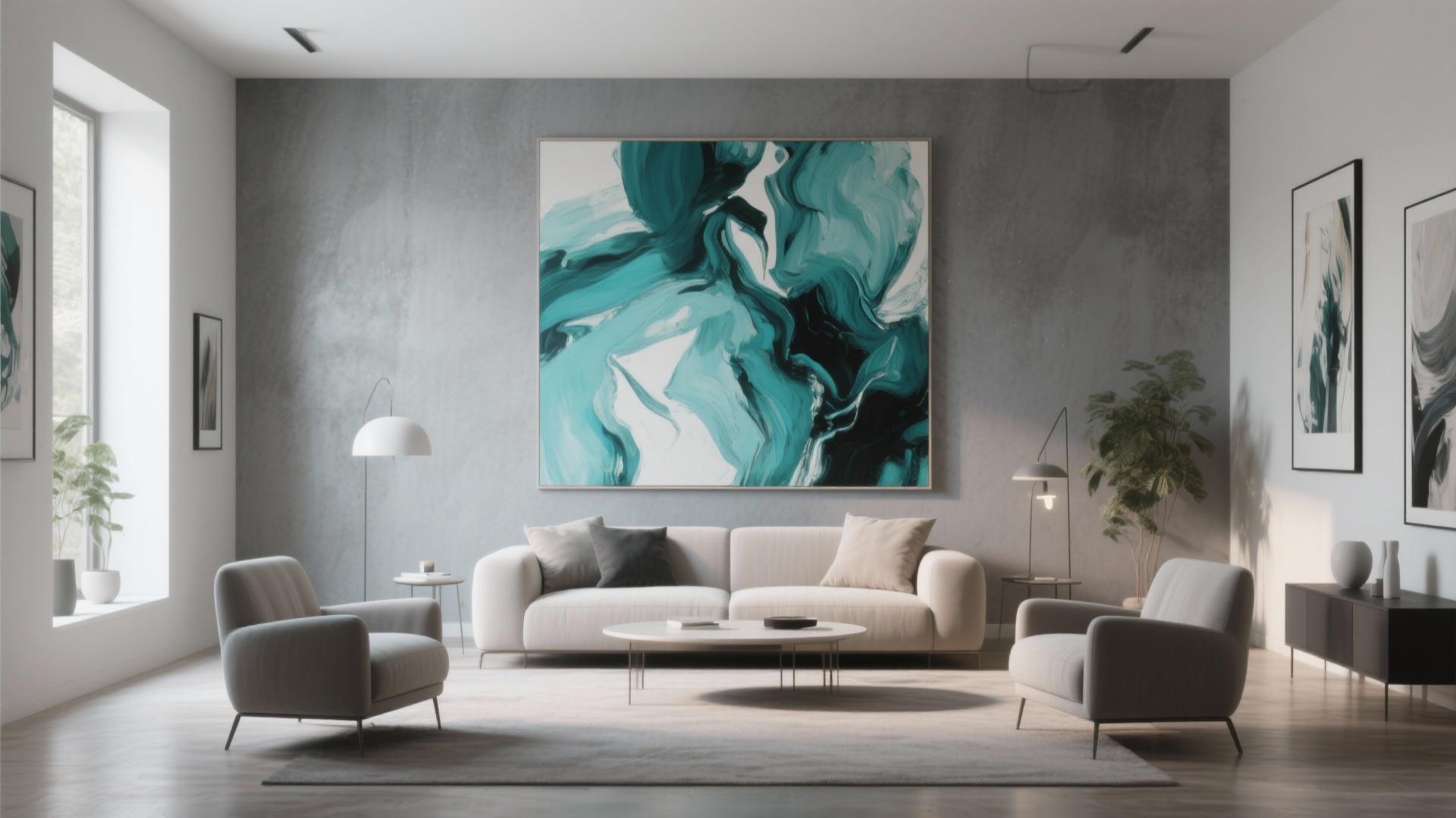 10 Grey Teal Living Room Ideas