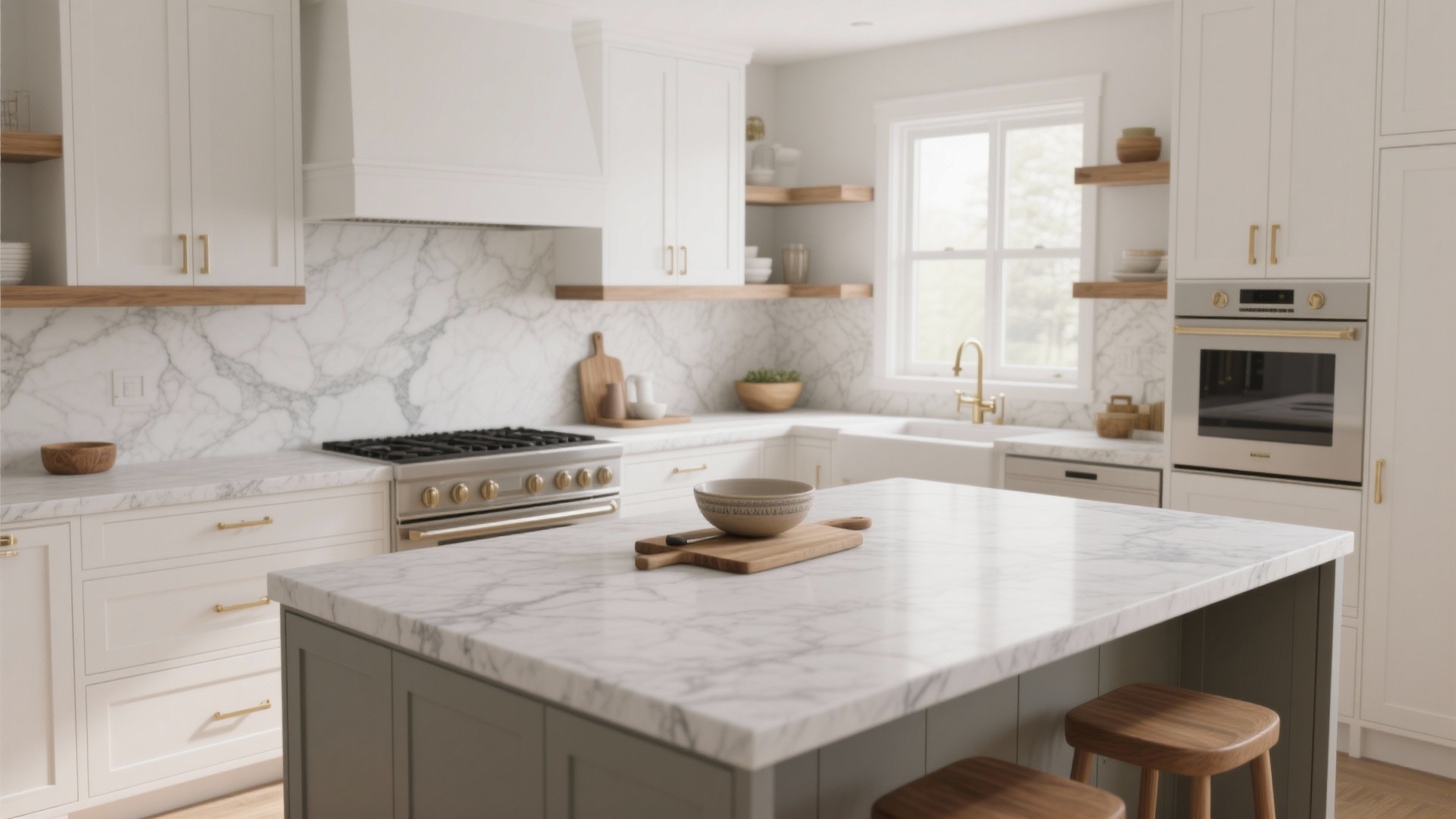 Grey and White Kitchen Countertops — 5 Ideas