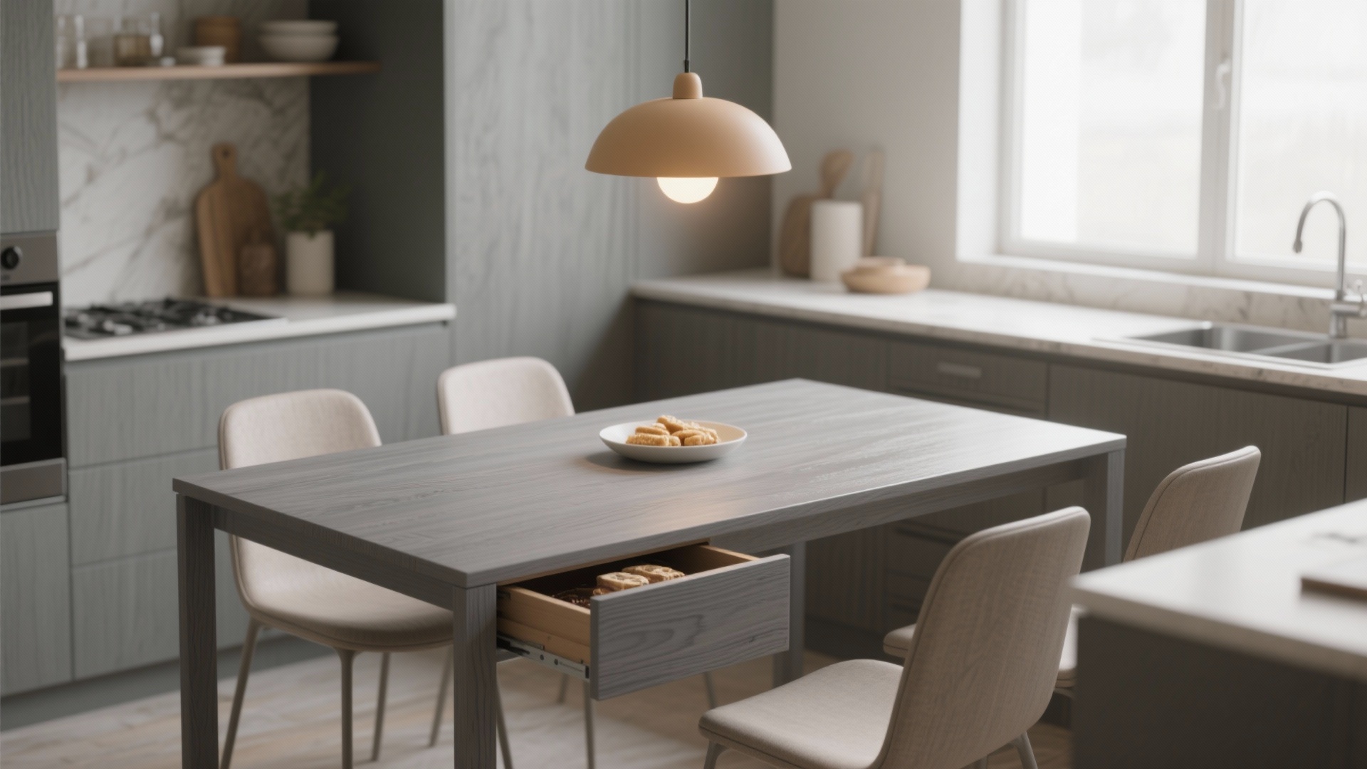 Grey Wood Kitchen Table: 5 Practical Design Ideas