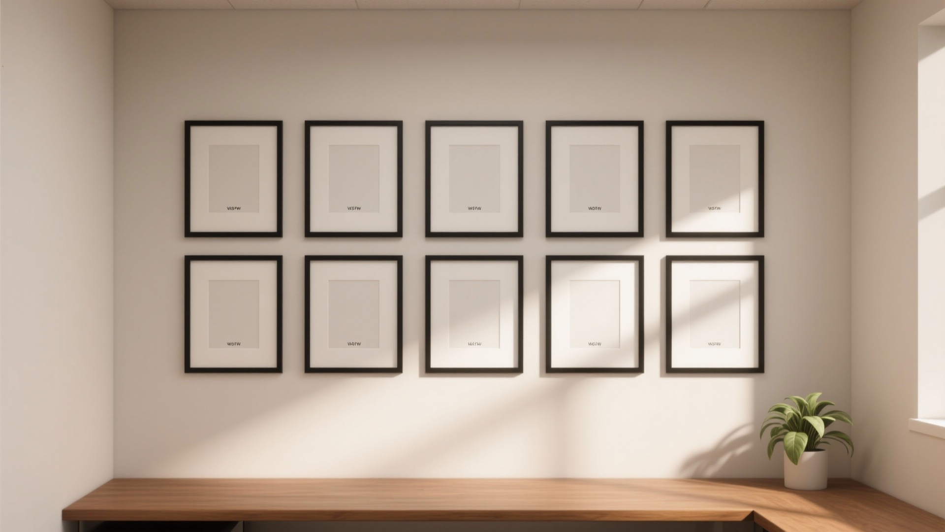 Small Office Feels Empty? Office Wall Frames That Work