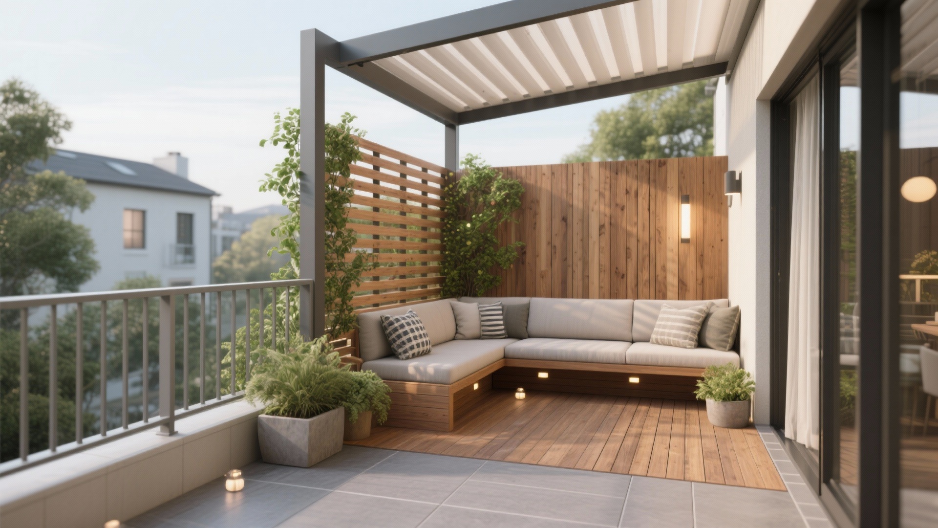 Ground Floor Balcony Design Feels Exposed? 5 Fixes