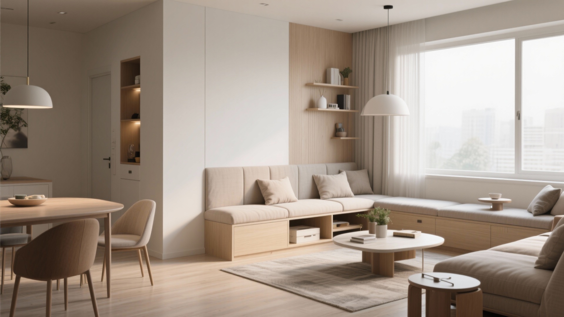 10 Half Wall Ideas for Living Rooms