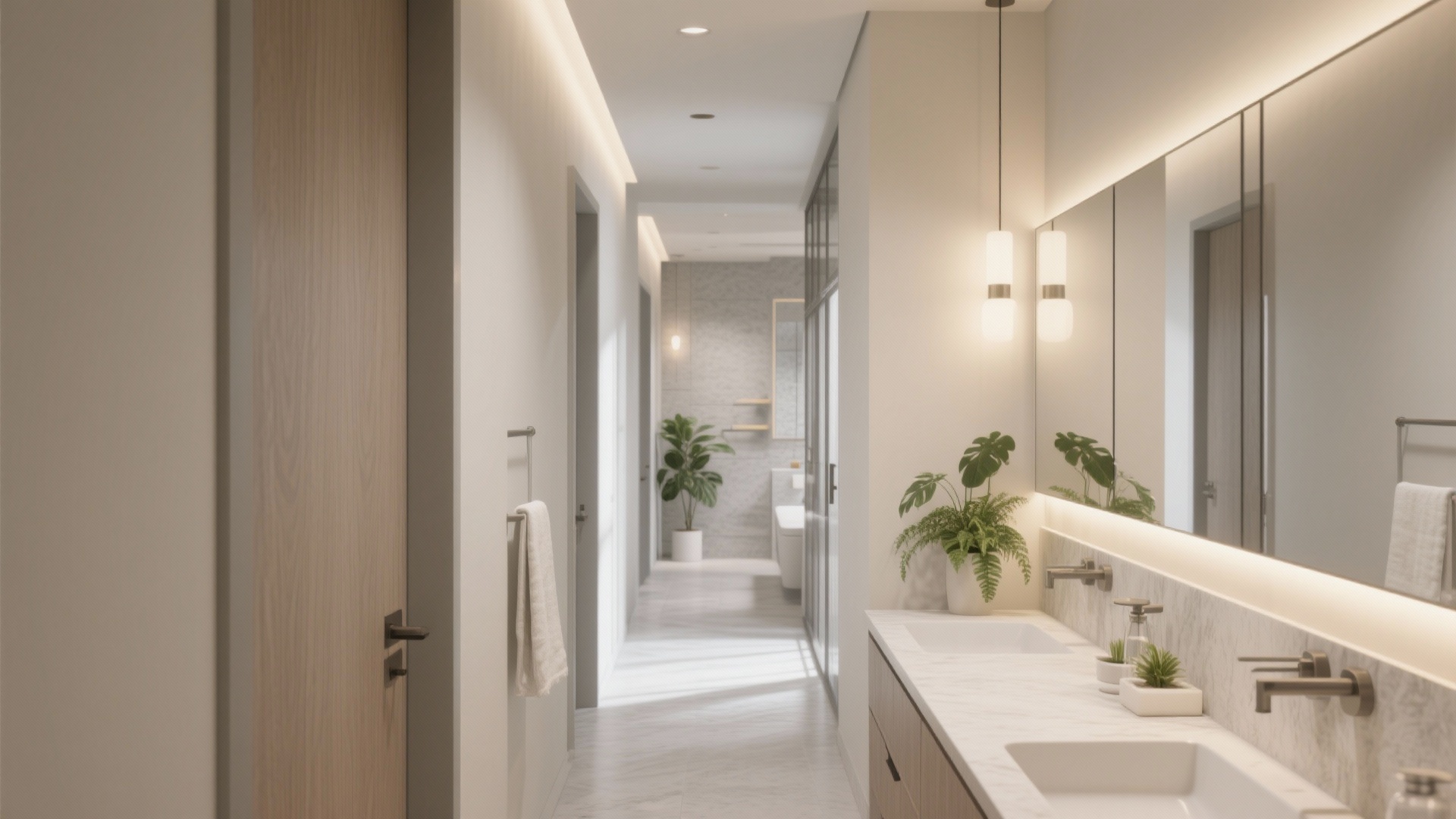 10 Hallway Bathroom Ideas for Small Spaces