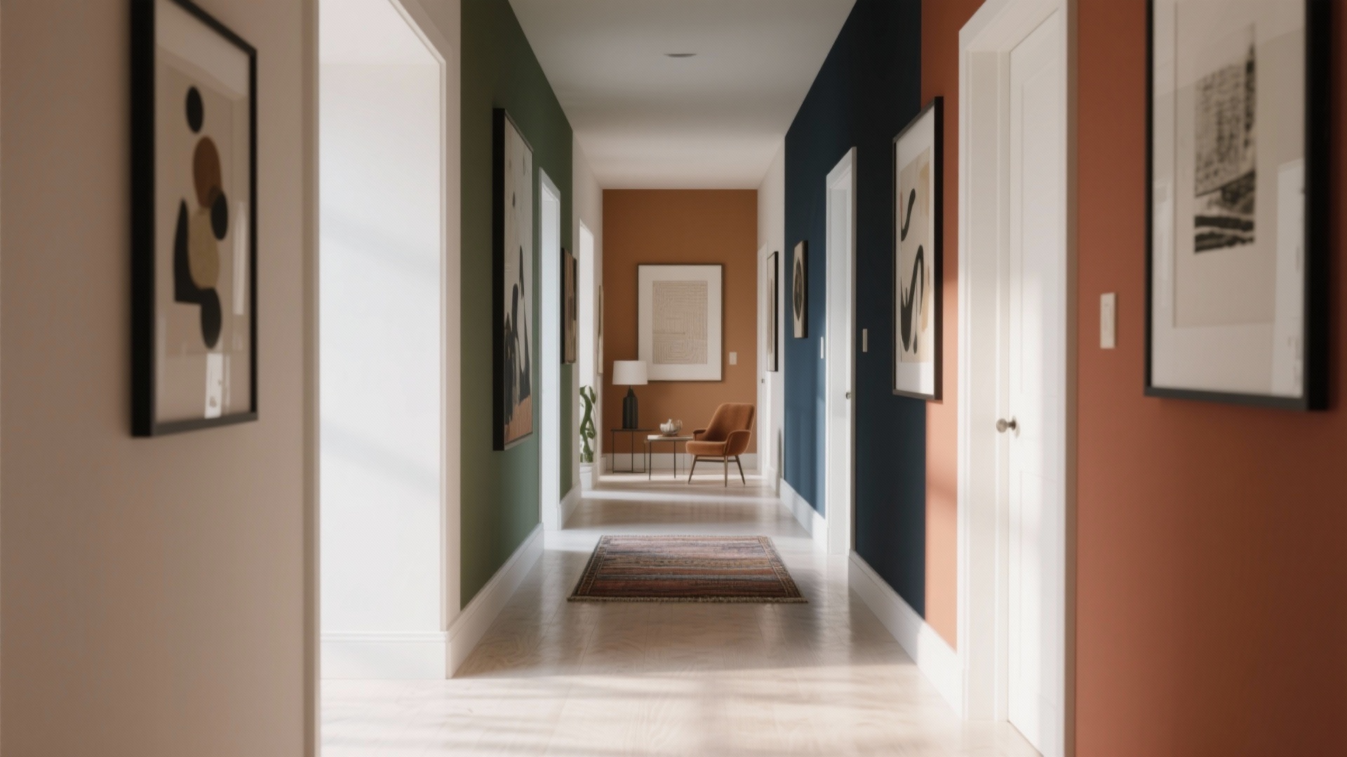 5 Hall Wall Colour Design Ideas