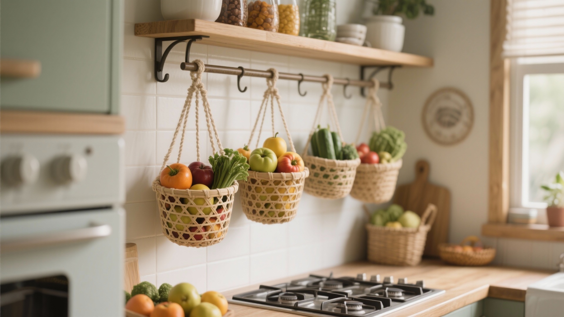 10 Kitchen Countertop Storage Ideas That Work