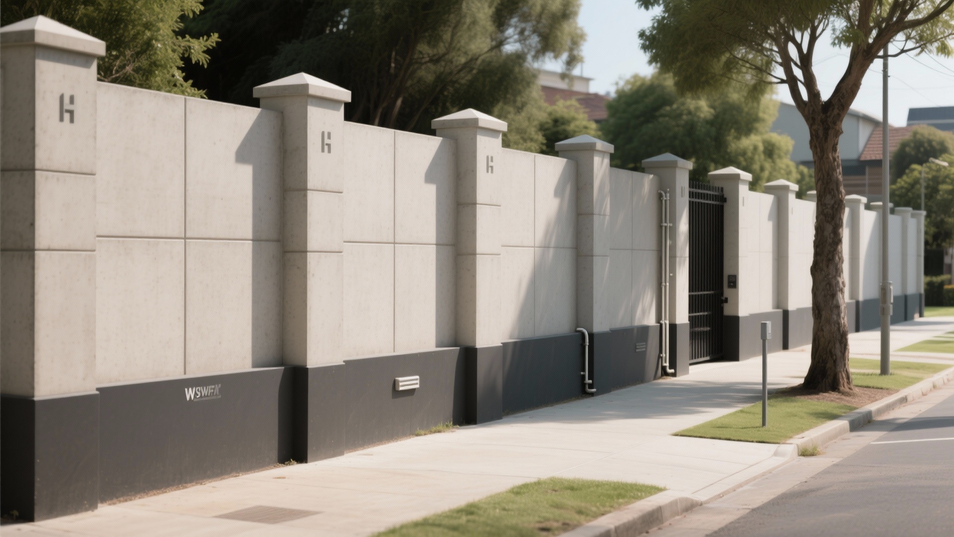 5 Precast Compound Wall Design Ideas