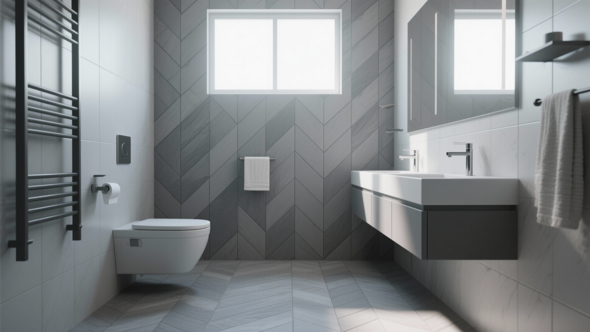 10 Bathroom Gray Tile Ideas You’ll Love