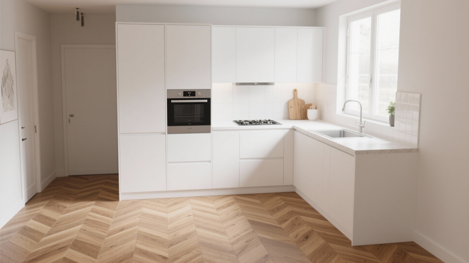 Small Kitchen Feels Cramped? 10 Floor Ideas That Add Space