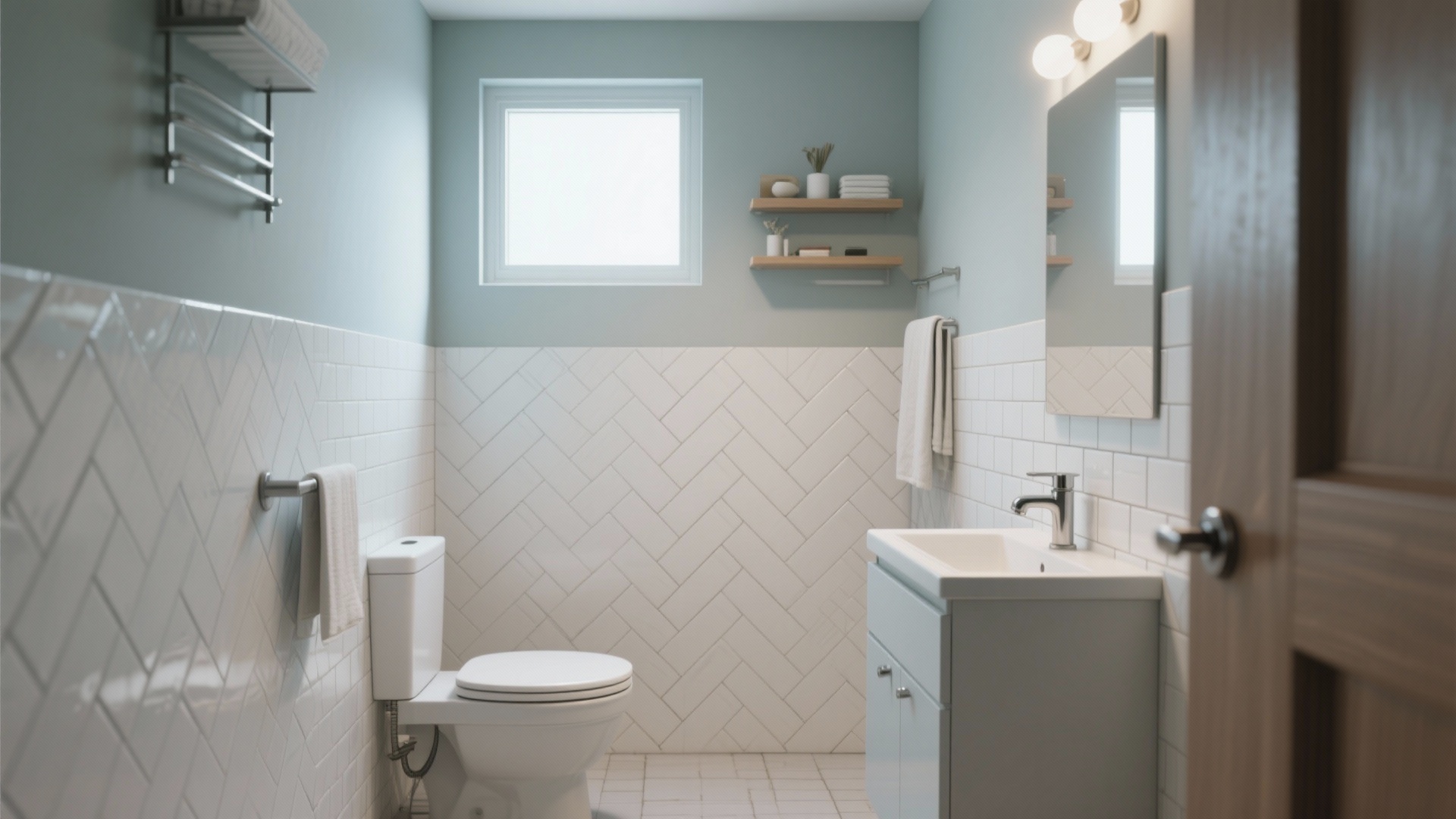 10 Stylish 6x8 Bathroom Ideas with Subway Tiles