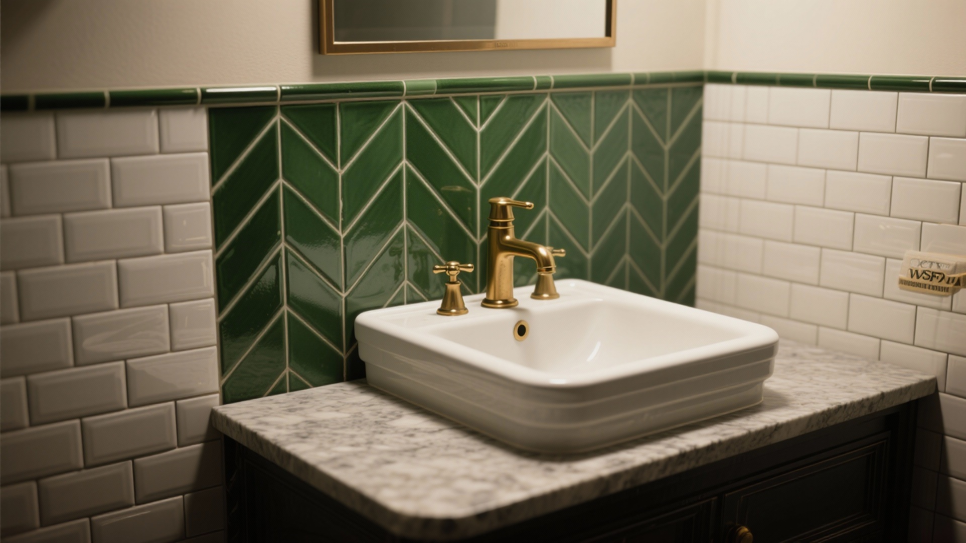 Emerald Green Subway Tile Bathroom — 5 Ideas