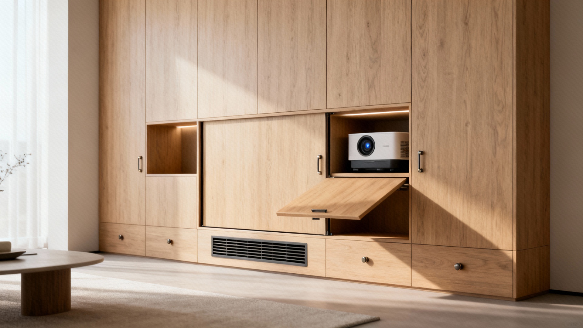 Small Living Room Projector Ideas If Your Setup Feels Cramped
