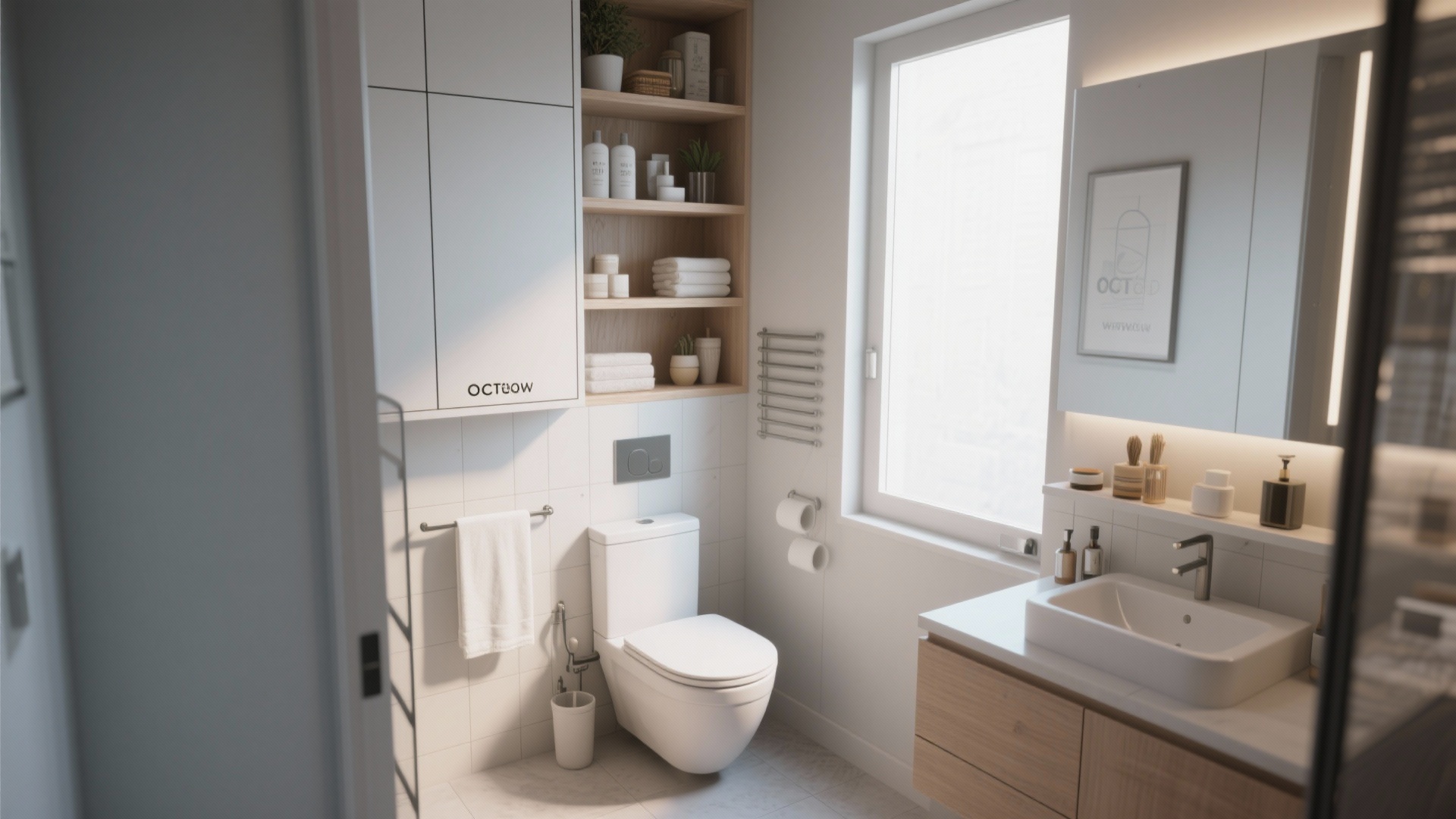 Cramped Small Commercial Bathroom? 10 Smart Design Ideas
