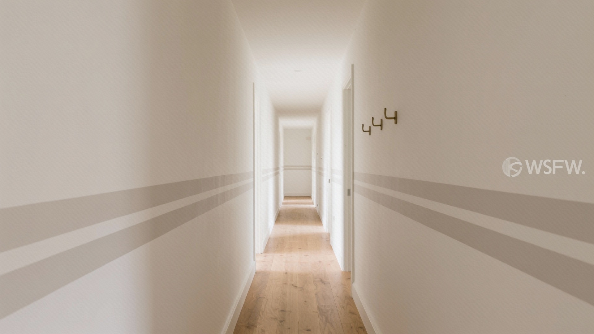 Small Room Feels Flat? Try Line Wall Paint Design